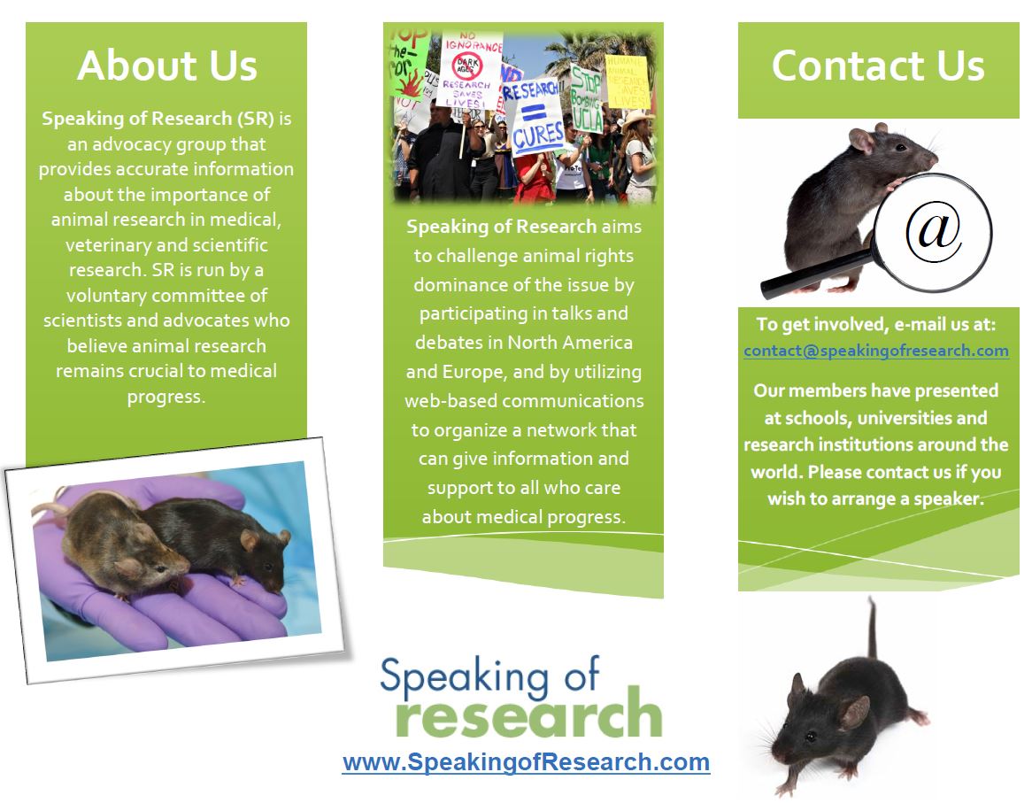 Speaking of Research Leaflet – Speaking of Research