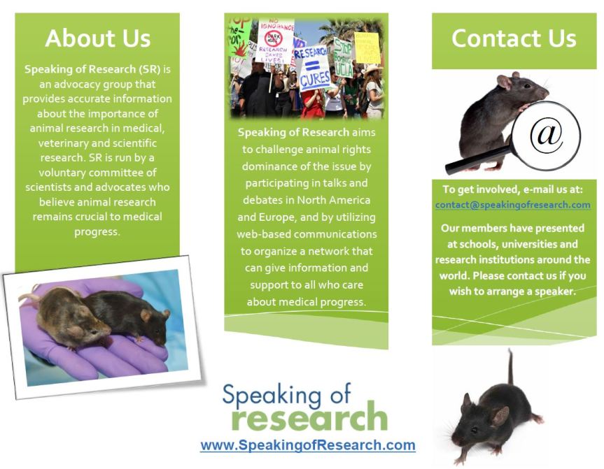 Speaking of Research Leaflet – Speaking of Research
